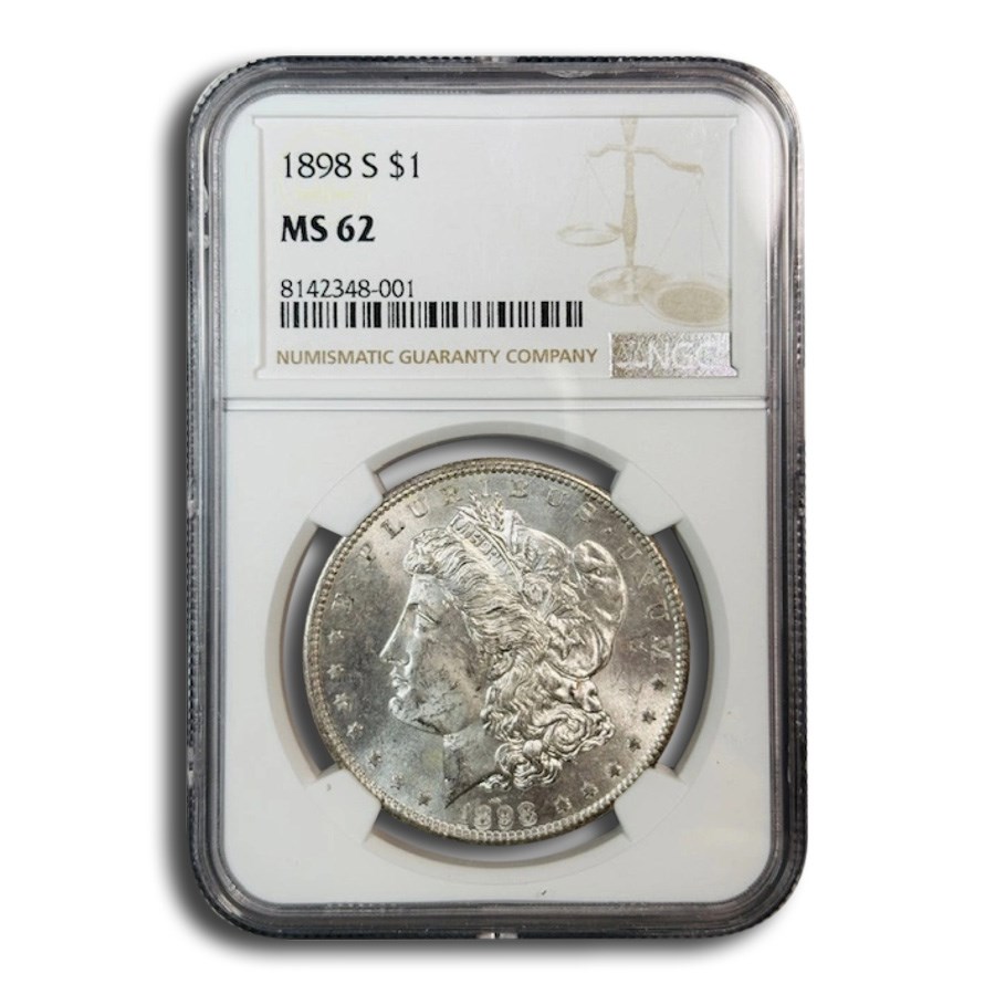 1898 S Morgan Silver Dollar Value - APMEX